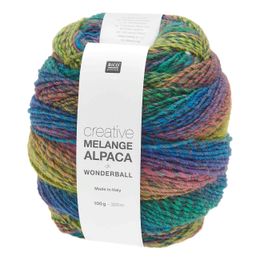 Creative Melange Alpaca Wonderball dk von Rico Design, Aqua, aus Alpaka