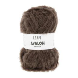 Avalon von Lang Yarns, Braun, aus Schurwolle
