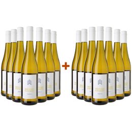 Weingut Weinreich 7+7 Paket Weissburgunder Wei&szlig;burgunder 2024 Trocken - Rheinhessen &ndash; Probierpaket Qualit&auml;tswein