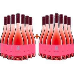 Haltinger Winzer eG 7+7 Paket Masterpiece Merlot Ros&eacute; 2024 Trocken - Baden &ndash; Probierpaket Deutscher Wein