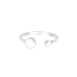 Elli Ring 'Geo' Damen Gr&ouml;&szlig;e 50/60 silber