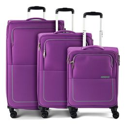 American Tourister Kofferset 'Air Wave' Herren Gr&ouml;&szlig;e One Size lila
