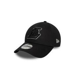 New Era Sportcap '9FORTY Los Angeles Lakers NBA Outline' Herren Gr&ouml;&szlig;e 54/64 schwarz
