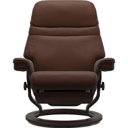 Relaxsessel stressless, B:88cm H:103cm T:78cm, braun, Leder BATICK: BATICK ist ein leicht korrigiertes, durchgef&auml;rbtes und genarbtes M&ouml;belleder, bei