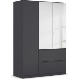 Dreht&uuml;renschrank Rauch, B:136cm H:197cm T:54cm, grau, Holzwerkstoff, Schr&auml;nke, "Kleiderschrank Schrank Garderobe COSTA in den Breiten 91/136/181 cm",