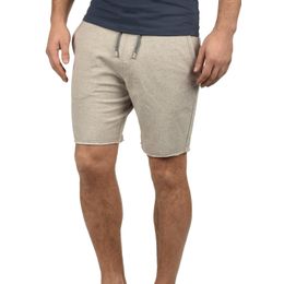 Blend Herren Sweatshorts "BHJulio", beige, Gr. XXL, unifarben, Sweatware, 75% Baumwolle, 25% Polyester, Hosen, Kurze Hose mit kontrastfarbenen Bund