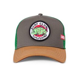 COASTAL Herren Trucker Cap "Coastal HFT Fukushima"olive, wheat, gr&uuml;n, 60% Baumwolle, 40% Polyester, Caps