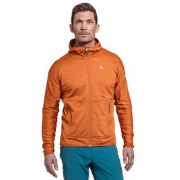 Sch&ouml;ffel SCH&Ouml;FFEL Herren Fleecejacke "Fleece Hoody Style Cascata MNS", braun, Gr. 56, Obermaterial: 93% Polyester, 7% Elasthan, Jacken, &Uuml;bergangsjacke f&uuml;r