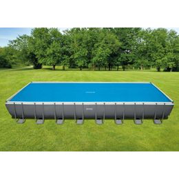 Solarabdeckplane Intex, B:466cm L:960cm, blau, Polyethylen (PE), Planen, "Solar-Pool-Cover", BxL: 466x960 cm