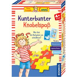 Kosmos Kinder Spiel "Meine Freundin Conni - Kunterbunter Knobelspa&szlig;", bunt, Spiele, Made in Germany