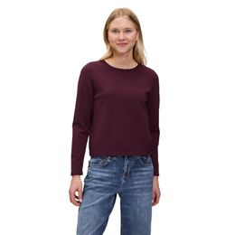 Cartoon Damen Strickpullover "Damen mit Rundhalsausschnitt", lila, Gr. 46, Obermaterial: 55% Viskose, 30% Polyester, 15% Polyamid, Pullover