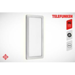 LED Au&szlig;en-Wandleuchte Telefunkenwei&szlig;, neutral, Leuchten, "NIZZA"
