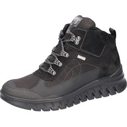 Waldl&auml;ufer WALDL&Auml;UFER Damen Trekkingschuh "H-BIGGI", Gr. 4,5, schwarz, Gummi, Nubukleder, Synthetik, Textil, Veloursleder, unifarben, Schuhe, Outdoorboots,