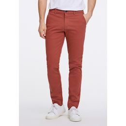 LINDBERGH Herren Chinos "Chino Slim Fit", orange, Gr. 38, unifarben, Obermaterial: 98% Baumwolle, 2% Elasthan, Hosen