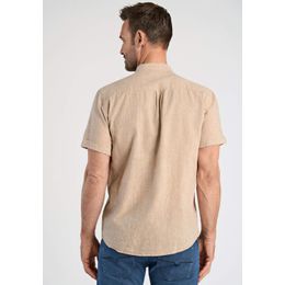 JACK'S INN 54 JACK&rsquo;S Herren Leinenhemd "Leinenhemd Regular Fit"mid sand, Gr. XXL, Obermaterial: 55% Leinen, 45% Baumwolle, Hemden