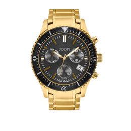 JOOP! JOOP Herren Chronograph, gold, Armbanduhren, Quarzuhr, Armbanduhr, Herrenuhr, Edelstahlarmband, analog