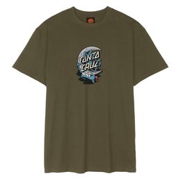 Santa Cruz Herren T-Shirt, gr&uuml;n, Gr. M, Obermaterial: 100% Baumwolle, Shirts