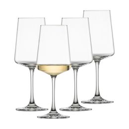 Schott Zwiesel SCHOTT-ZWIESEL Wei&szlig;weinglas "Wei&szlig;weingl&auml;ser MioVino 380 ml 4er Set transparent", &Oslash; 8cm x 20,7cm, 380ml, 4, bunt, Trinkgef&auml;&szlig;e, Sp&uuml;lmaschinengeeignet
