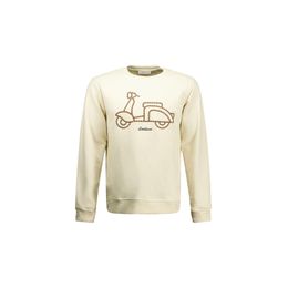 Deeluxe Sweatshirt 'RAVON' Herren Gr&ouml;&szlig;e XXL beige / elfenbein