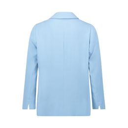 Betty Barclay Damen Longblazer "Damen mit Reverskragen"powder blau, Gr. 48, Obermaterial: 96% Polyester, 4% Elasthan; Futter: 100% Polyester, Blazer