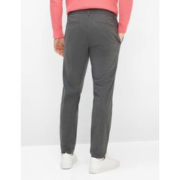 Brax Herren Chinohose "Style PHIL", grau, Gr. 31, Web, 66% Polyester, 28% Viskose, 6% Elasthan, Hosen