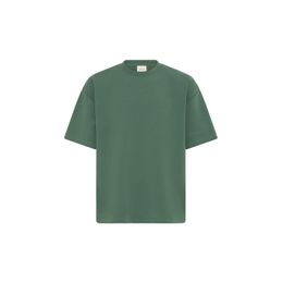 !Solid SOLID Herren Rundhalsshirt "Rundhalsshirt SDRoland", gr&uuml;n, Gr. L, Obermaterial: 76% Baumwolle CO. 20% Polyester PES. 4% Elasthan EL., Shirts