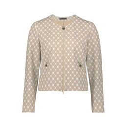 Betty Barclay Damen Jackenblazer "Damen langarm"nature, cream, Gr. 40, Obermaterial: 88% Polyester, 12% Elasthan. Besatz: 88% Polyester, 12%