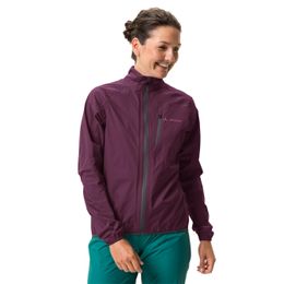 Vaude Damen Fahrradjacke "WOMEN'S DROP JACKET III", lila, Gr. 38, Obermaterial: 100% Polyester, Jacken