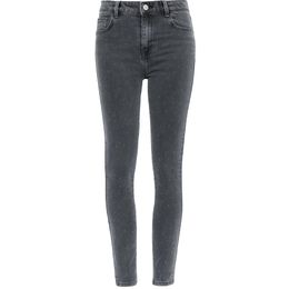Sassyclassy Jeans Damen Gr&ouml;&szlig;e 34 dunkelgrau