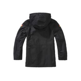 Brandit M&auml;dchen Parka "Brandit Herren Kids BW Parka", schwarz, Gr. 158, unifarben, 100% Baumwolle, Jacken