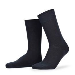 Hudson M&auml;dchen Socken "Socke Dry Cotton", Gr. 43, blau, Obermaterial: 72% Baumwolle CO. 22% Polypropylen PP. 4% Polyamid PA. 2% Elasthan EL., Socken