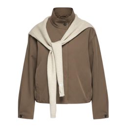 Ombre Jacke Damen Gr&ouml;&szlig;e XS/XL hellbeige / oliv