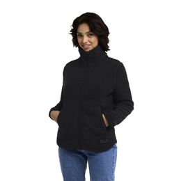 Jack Wolfskin Damen Fleecejacke "HIGH CURL JKT W", schwarz, Gr. M, Obermaterial: 100% Polyester. Futter: 100% Polyester, Jacken, mit durchgehendem