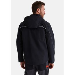 Herren Outdoorjacke "JADEN Outdoor Jacke"schwarz, Gr. XXL, HERO by John Medoox, angeraute Sweatware, 100% Polyamid, Jacken