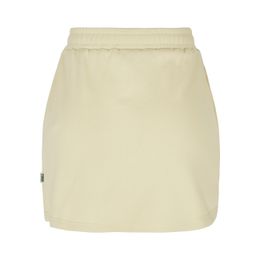 Urban Classics Damen Maxirock "Urban Classics Damen Ladies Organic Terry Mini Skirt", beige, Gr. XS, unifarben, 100% Baumwolle (Bio), R&ouml;cke