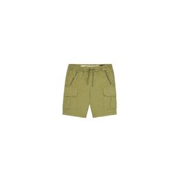 Herren Sweatshorts "Ripstop Jogger Short", gr&uuml;n, Gr. M, Alpha Industries, Obermaterial: 100% Baumwolle, Hosen
