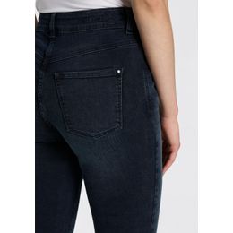 MAC Damen Skinny-fit-Jeans "Dream Skinny", blau, Gr. 32, Jeans, Obermaterial: 91% Baumwolle, 6% Polyester, 3% Elasthan, Jeans, in hochelastische