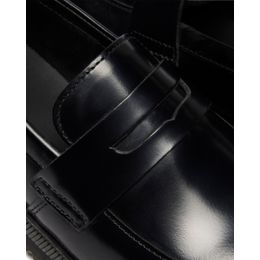 Dr. Martens Damen Slipper "Temara", Gr. 36schwarz, Leder, Schuhe, Blockabsatz, Mokassin, Loafer mit modischem Zierriegel