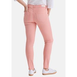 STOOKER WOMEN Damen 5-Pocket-Jeans "Florenz Colour Slim Fit Jeans"rose coral, Gr. 48, Denim/Jeans, 68% Baumwolle, 28% Polyester, 4% Elasthan, Jeans,