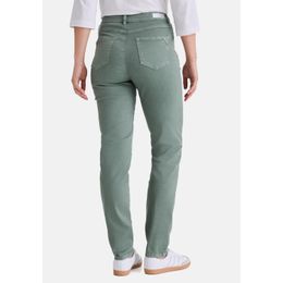 STOOKER WOMEN Damen 5-Pocket-Jeans "Nizza Denim Tapered Fit Jeans", gr&uuml;n, Gr. 50, Twill, 98% Baumwolle, 2% Elasthan, Jeans, Tapered Fit Casual Clean