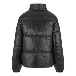 Urban Classics Damen Winterjacke "Urban Classics Ladies Recycled Short Shiny Puffer Jacket", schwarz, Gr. 4XL, unifarben, 100% Polyamid, Jacken