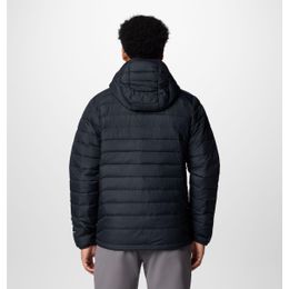 Columbia Herren Steppjacke "Powder Lite II Hooded Jacket", schwarz, Gr. S, Web, Obermaterial: 100% Polyester. Wattierung: 100% Polyester, Jacken, mit