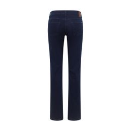 Mustang Damen Straight-Jeans "Damen Style Crosby Relaxed Straight"841 dunkelblau, Gr. 28, unifarben, Denim/Jeans, 99% Baumwolle, 1% Elasthan, Jeans