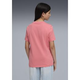 Puma M&auml;dchen T-Shirt "ESS NO 1 LOGO TEE G", rosa, Gr. 176, bedruckt, Jersey, Obermaterial: 100% Baumwolle, Shirts, Regular Fit, Kurzarm, mit Kapuze,