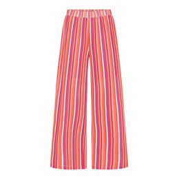 Ichi Hose 'IHLibella' Damen Gr&ouml;&szlig;e 34 hellblau / hellgr&uuml;n / pink / rot