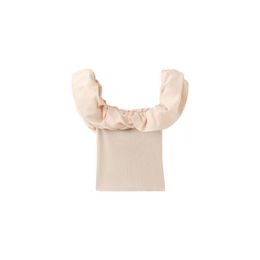 Mango Stricktop 'Niebla' Damen Gr&ouml;&szlig;e L beige