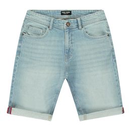 Cars Jeans Herren Jeansbermudas "TARGET Denim Short"bleached used, Gr. XXL, Abriebeffekte, Denim/Jeans, Obermaterial: 99% Baumwolle, 1% Elasthan,