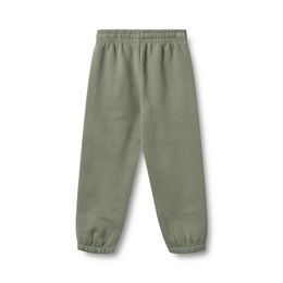 Wheat M&auml;dchen Jogginghose "Wheat Sweatpants Cruz"dusty gr&uuml;n, Gr. 98, unifarben, 100% Baumwolle, Hosen
