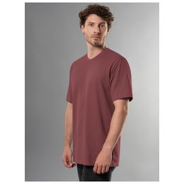 TRIGEMA Herren T-Shirt "TRIGEMA T-Shirt in Piqu&eacute;-Qualit&auml;t"mahagoni, Basic, Gr. XXL, Piqu&eacute;, 100% Baumwolle, Shirts