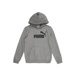 Puma Sweatshirt 'ESS No. 1' Jungen Gr&ouml;&szlig;e 128 graumeliert / schwarz